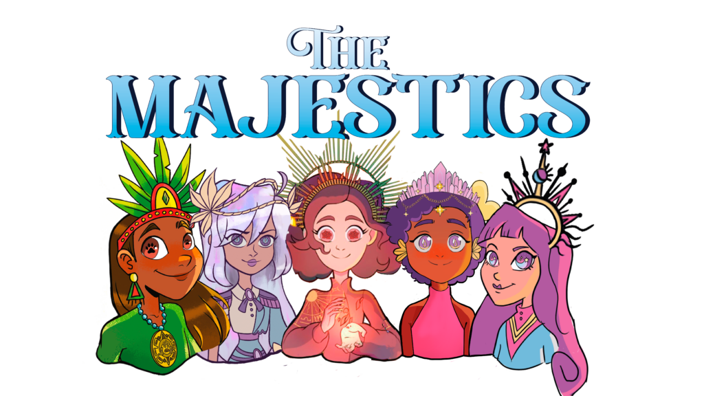 THE MAJESTICS Debuts the First-Ever Native & Latina Princess Team Graphic Novels – Geek Girl Pen ...